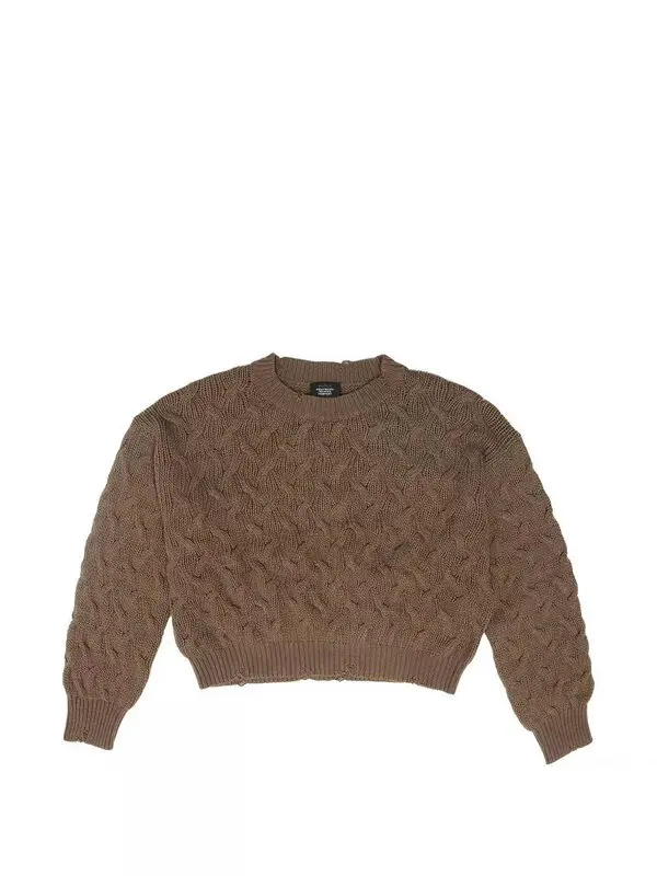 HTC LOS ANGELES Crew-neck Sweater - Brown