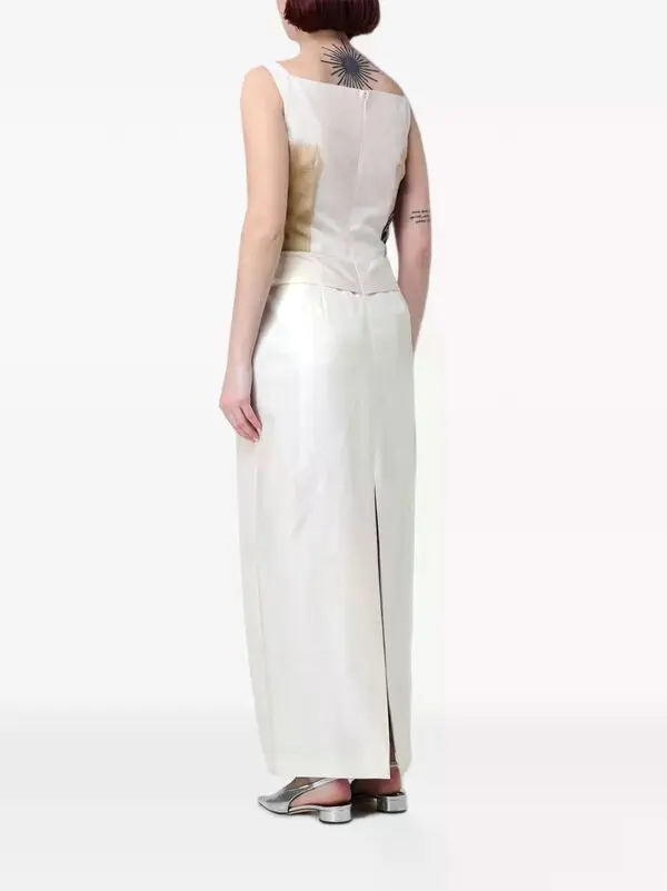 Antonio Marras Floral-print Silk Maxi Dress