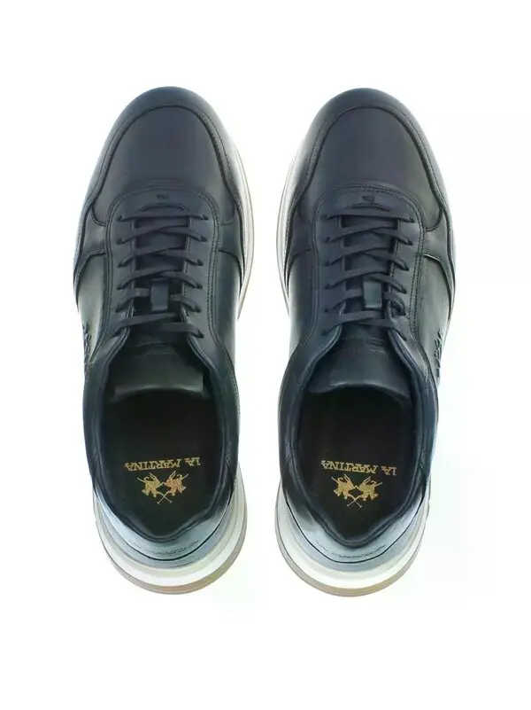 LA MARTINA Buttero Leather Sneakers
