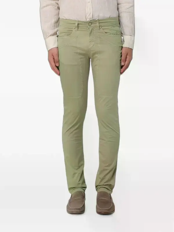 JECKERSON John Slim-fit Trousers - Green
