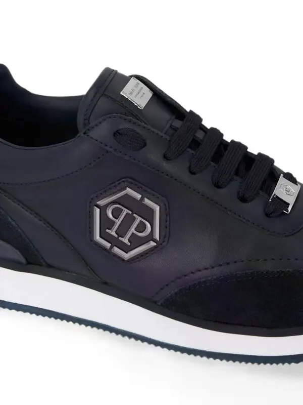 Philipp Plein Runner Hexagon Patch Sneakers