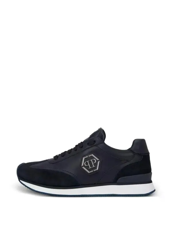 Philipp Plein Runner Hexagon Patch Sneakers