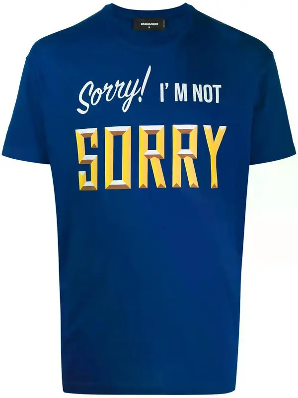 Dsquared2 Logo Print T-shirt - Blue