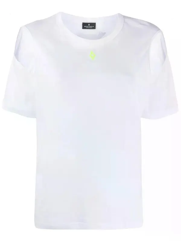 COUNTY OF MILAN Cold Shoulders T-shirt - White