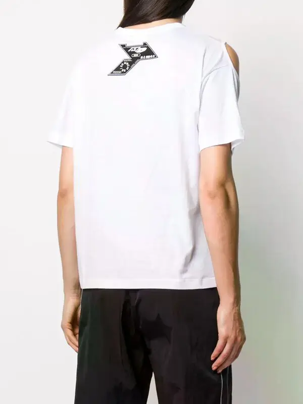 COUNTY OF MILAN Marcelo Burlon Cold Shoulder T-shirt