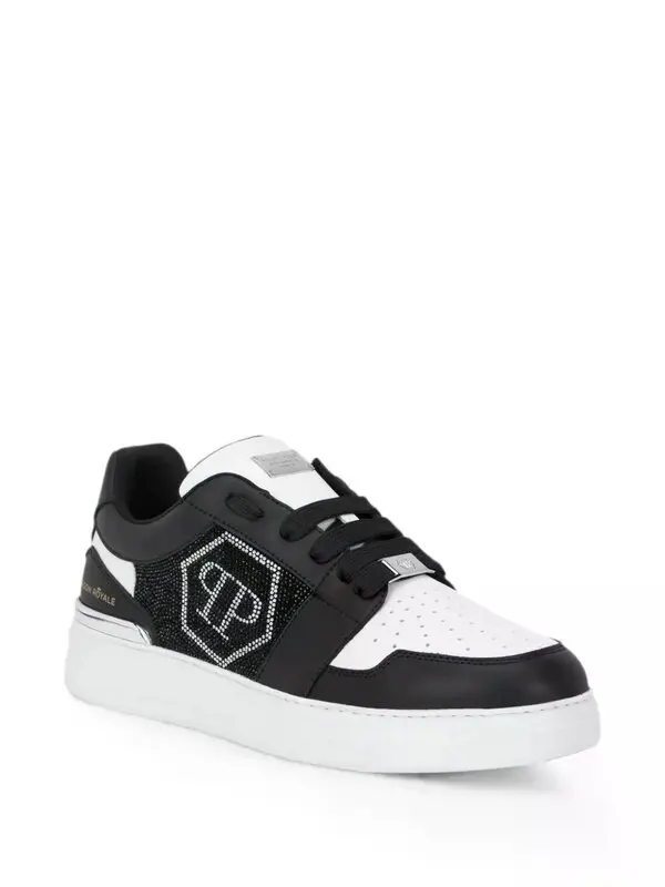 Philipp Plein Lo-top Sneakers Crystal Hexagon