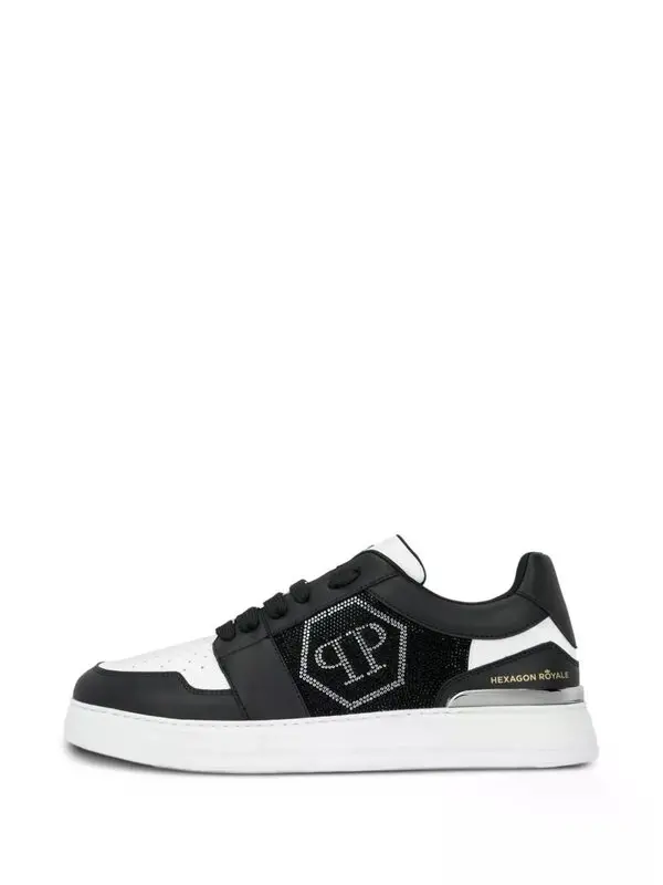 Philipp Plein Lo-top Sneakers Crystal Hexagon