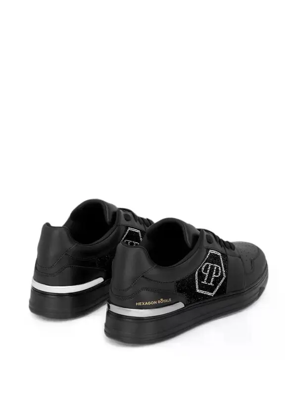 Philipp Plein Lo-top Sneakers Crystal Hexagon
