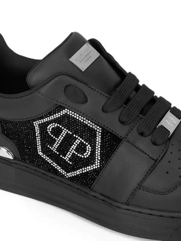 Philipp Plein Lo-top Sneakers Crystal Hexagon