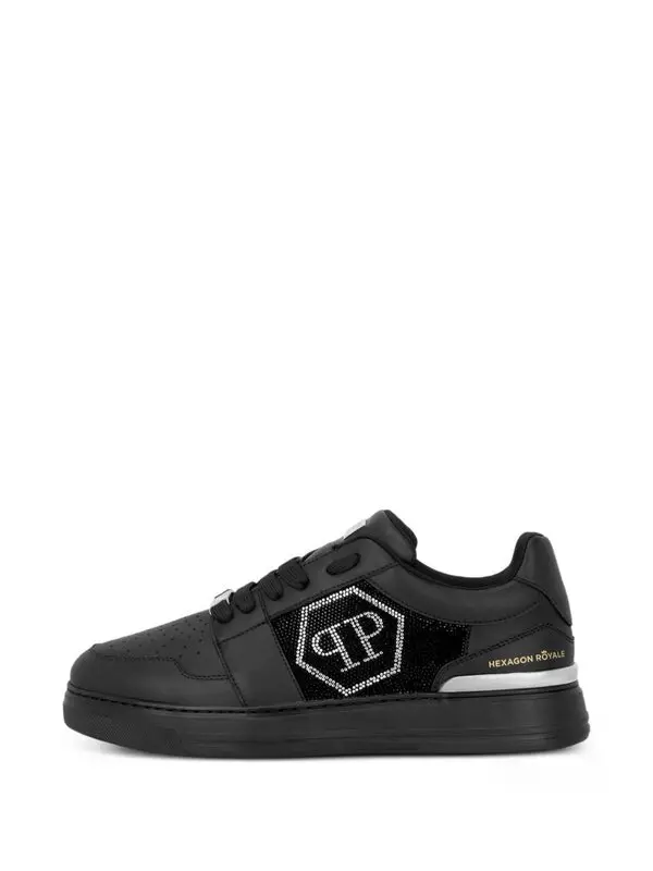 Philipp Plein Low-top Crystal Embellished Sneakers