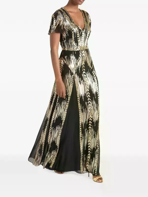 TEMPERLEY LONDON Viola Gown - Black