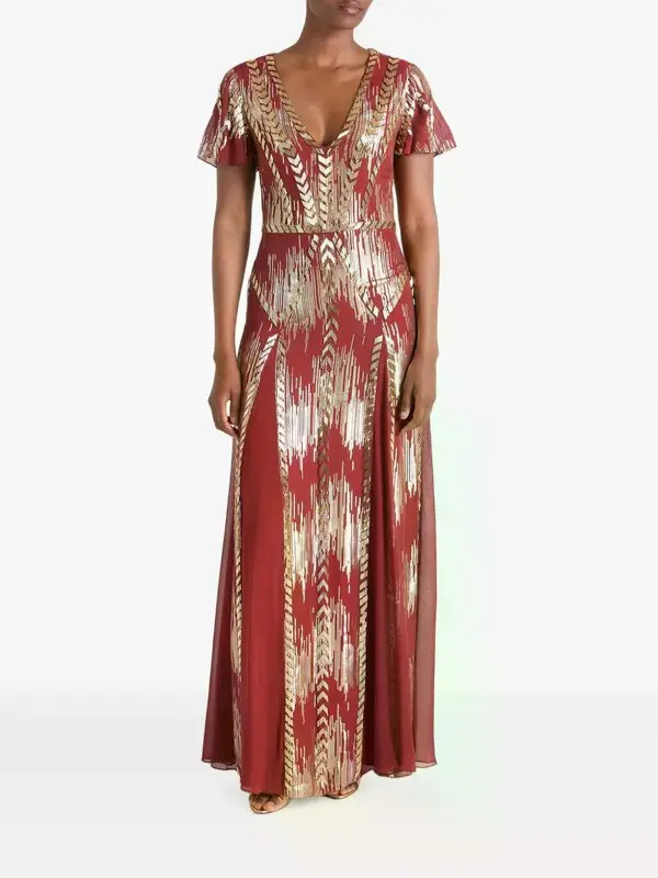 TEMPERLEY LONDON Viola Gown - Red