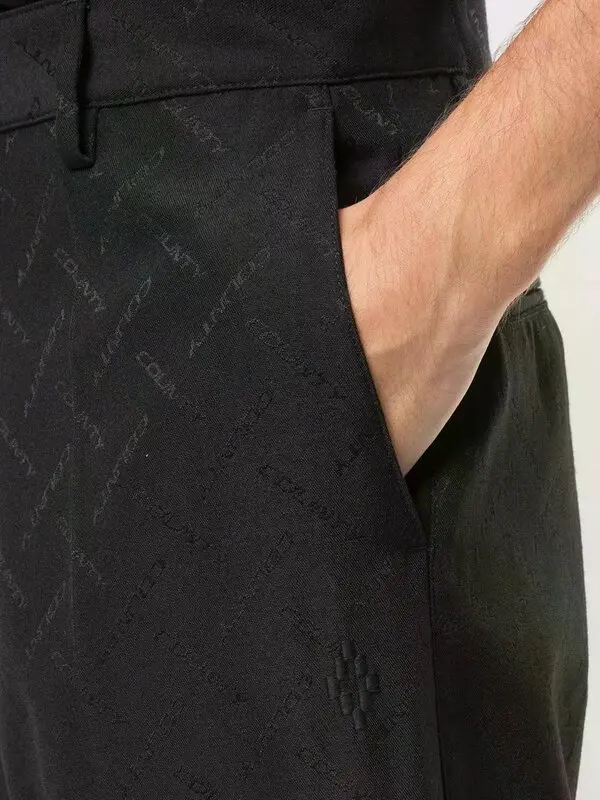 COUNTY OF MILAN Tailored Logo Trousers