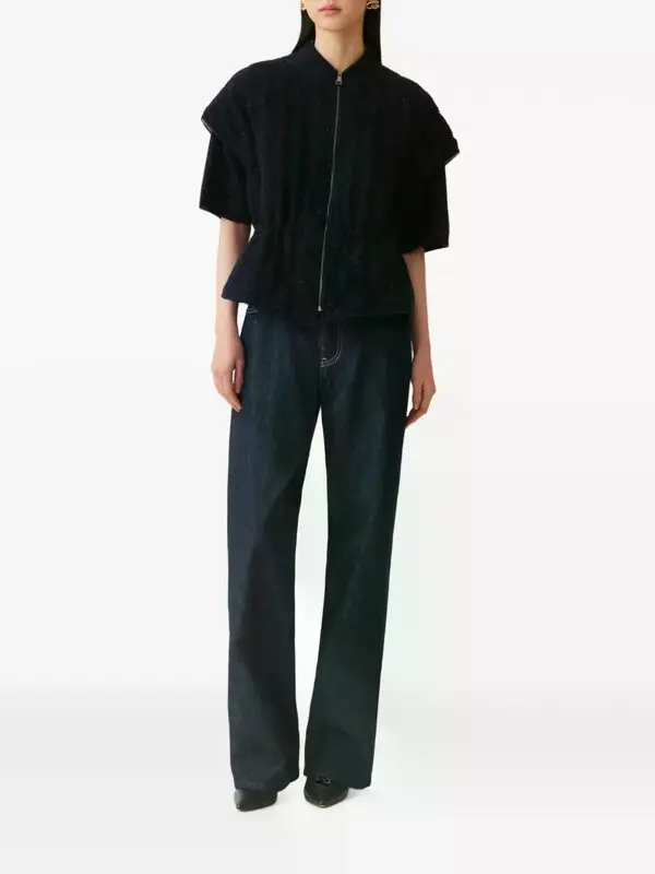 Fabiana Filippi Sequin-embellished Quilted Coat