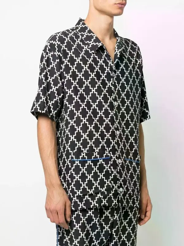 COUNTY OF MILAN Logo-print Short-sleeved Shirt