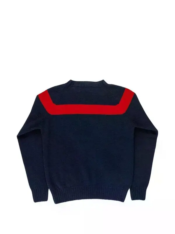 LA FETICHE Seam-free Graphic-panel Sweater