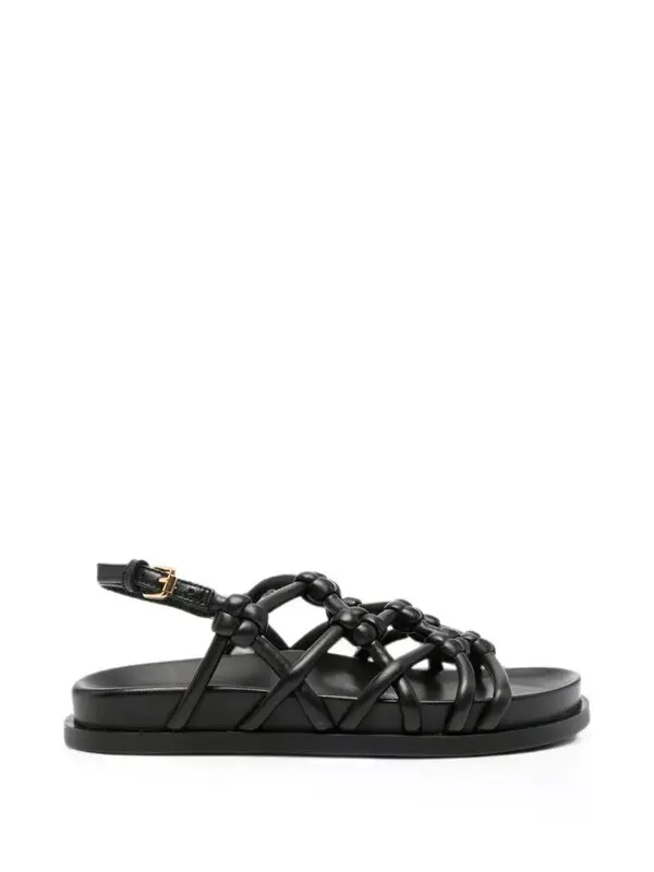 Agl Cristina Knots Sandals - Black