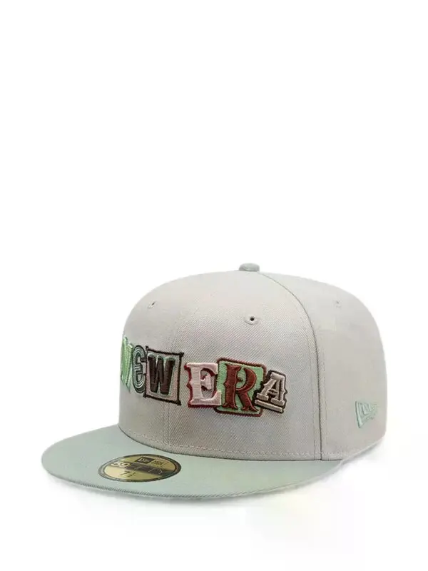 New Era Diy Note 59fifty Logo-embroidered Cap