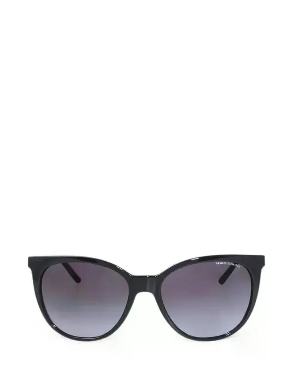 Armani Exchange Cat-eye Frame Sunglasses - Black