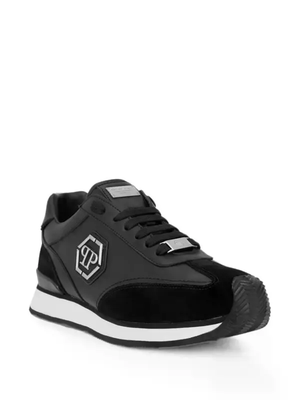 Philipp Plein Runner Hexagon Patch Sneakers