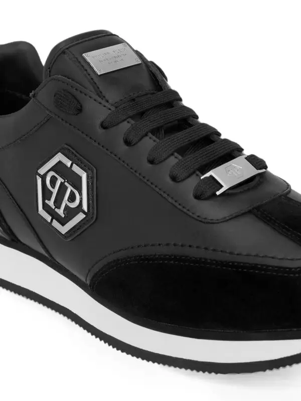Philipp Plein Runner Hexagon Patch Sneakers