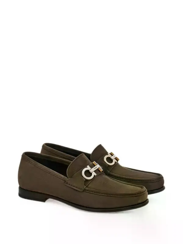 FERRAGAMO Gancini Ornament Moccasins