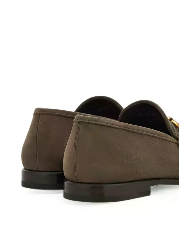 FERRAGAMO Gancini Ornament Moccasins