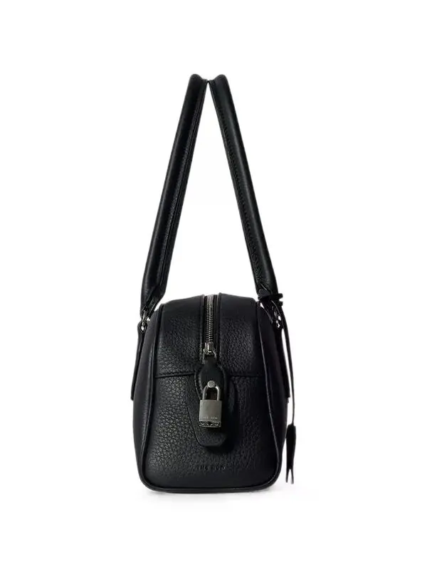 THE ROW Small India Grained-leather Tote Bag - Black