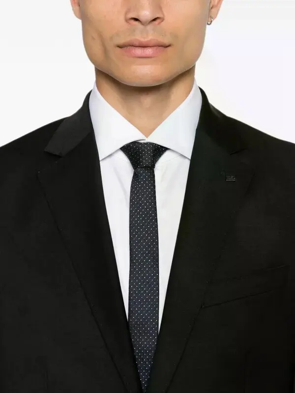 Karl Lagerfeld Single-breasted Buttoned Blazer