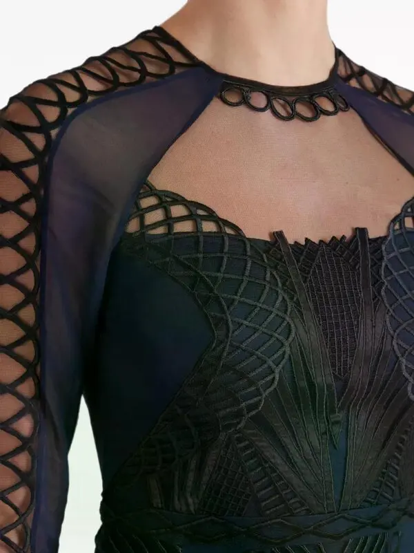 TEMPERLEY LONDON Ariel Midi Dress