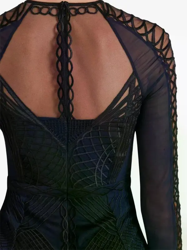 TEMPERLEY LONDON Ariel Midi Dress