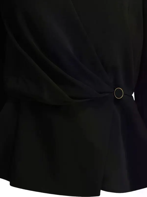 Chloé Draped Peplum Top