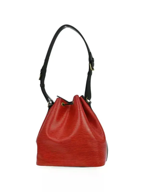 LOUIS VUITTON 1990-2000s Pm Noé Epi-leather Bucket Bag - Red