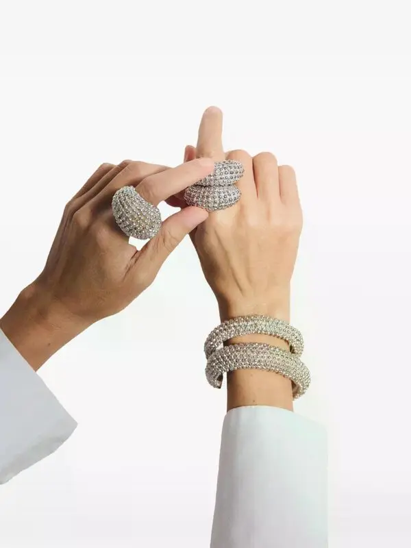 PAOLA SIGHINOLFI Royal Rhodium-plated Bracelet - Silver