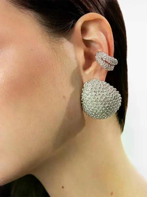 PAOLA SIGHINOLFI Beaded Drop Earrings - Silver