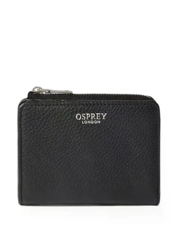 OSPREY Medium Core Leather Wallet - Black