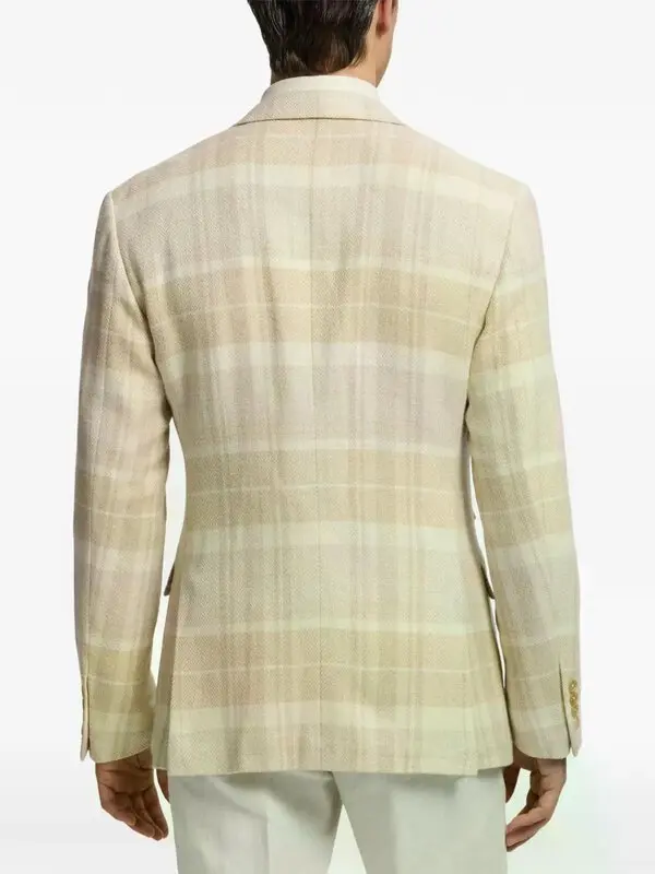 Ralph Lauren Purple Label Kent Plaid Blazer
