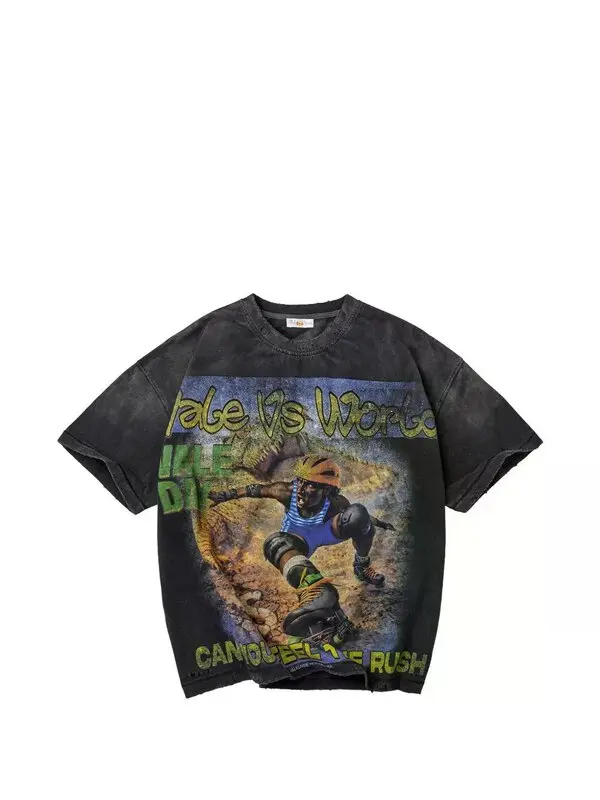 VALE FOREVER Rush Graphic-print T-shirt - Black