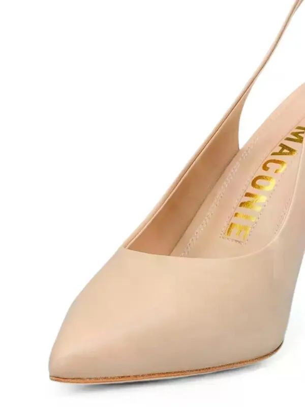 KAT MACONIE Crystal-embellished Slingback Pumps