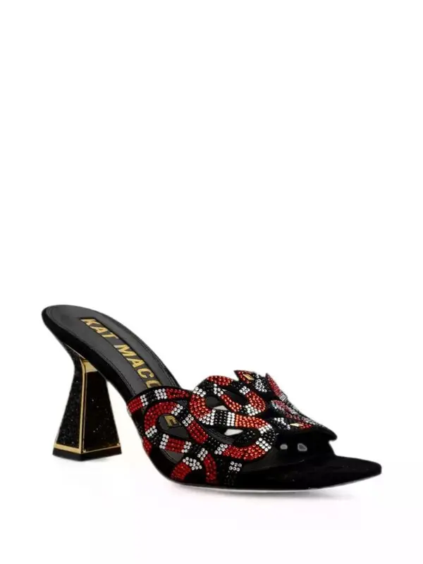 KAT MACONIE Vivian Crystal-embellishment Sandals