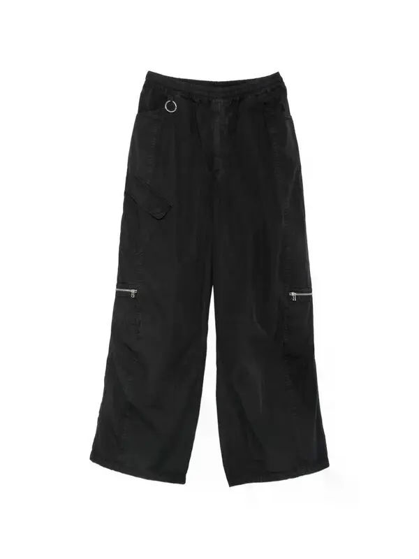 Études Studio Zip-detail Trousers - Black