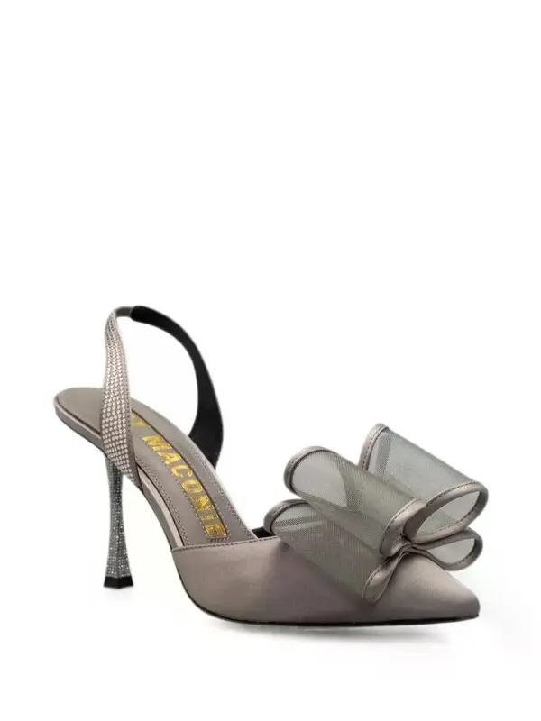 KAT MACONIE Paola Crystal Embellished Slingback Pumps