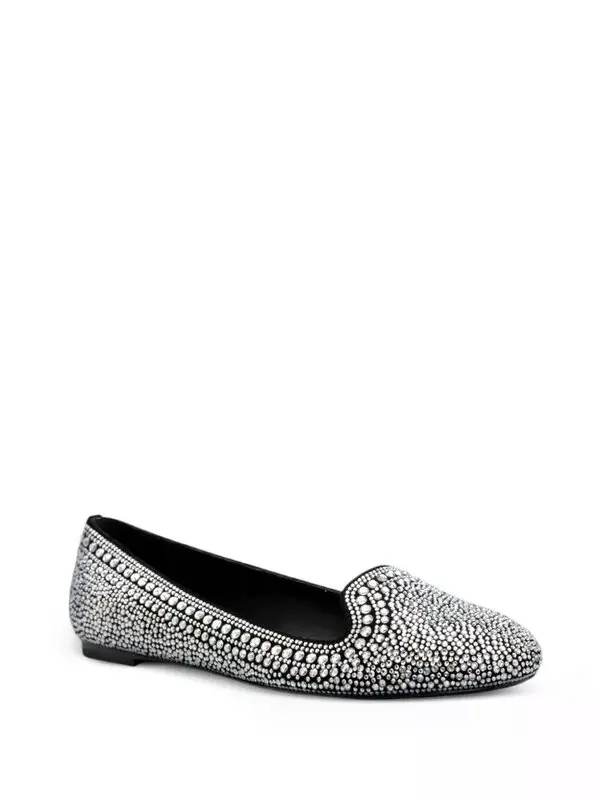 KAT MACONIE Ilke Crystal-embellishment Ballet Flats