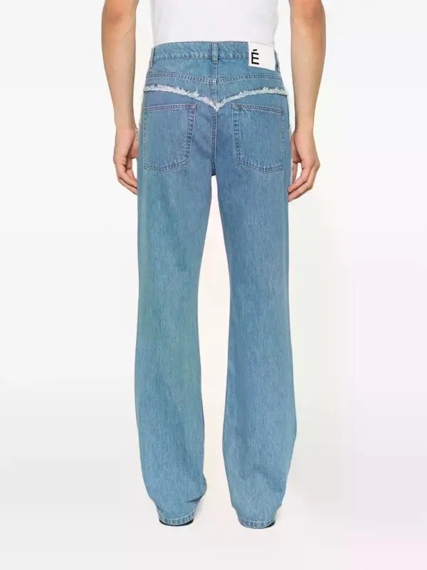 Études Studio Frayed Bootcut Jeans