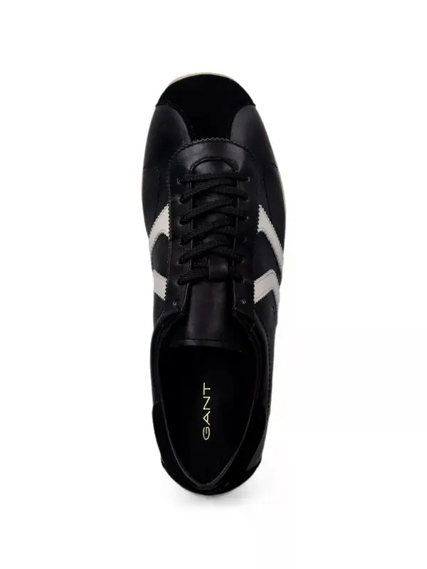 Gant Spearcub Logo-print Panelled Sneakers - Black