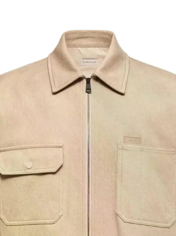 Moncler Zip-up Chest-pocket Shirt Jacket