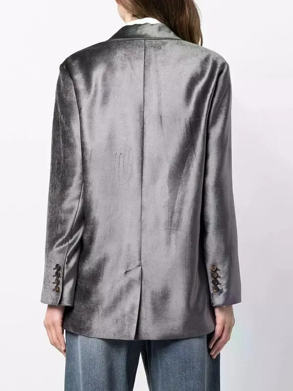 Brunello Cucinelli Chain-trim Single-breasted Blazer