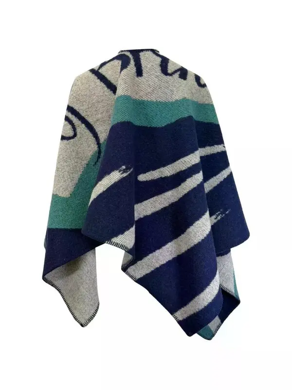Burberry Printed Cape