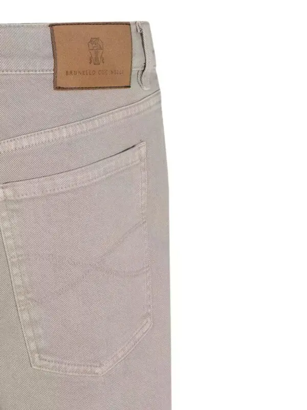Brunello Cucinelli Logo-patch Jeans