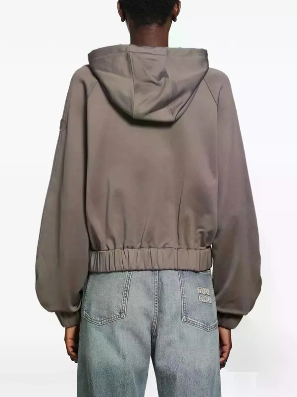 Moncler Zip-up Fleece Hoodie